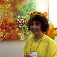 Crazy Yellow Daisy Painting by Fanny Tang | Saatchi Art