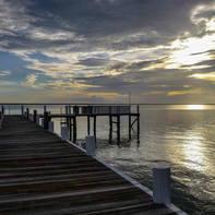 SHALLOW SEAS OF BAHA MAR Painting by jason inskip | Saatchi Art