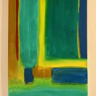 Abstract Blue Series 1 Painting by Sherry Russell | Saatchi Art