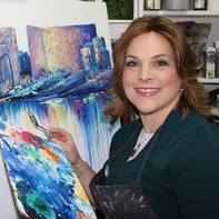 Walking The Miracle - Vertical Elegant Blue Gold -Parting of The Sea ...