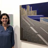 Times Square Yellow Taxi 1 Painting by Eden Brody Miller | Saatchi Art