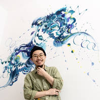 Color Dance2023 Painting by Daichi Matsusaki | Saatchi Art