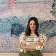 Blue Mountains Painting by Shahrizad Azimova | Saatchi Art