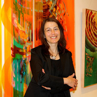 Lilac Impressions Painting by Maria Kaleta | Saatchi Art