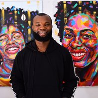 The Other Side 4 Painting by Damola Ayegbayo | Saatchi Art