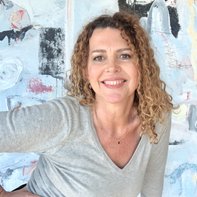 Rays Painting by Sandy Leslie | Saatchi Art