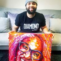 Queen Of Diamonds Painting by Courtney Diamond | Saatchi Art