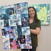 Inferno Painting by Sarah Simmerman | Saatchi Art