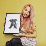 Cheeky Atinbi Drawing by Hannah Leadbetter | Saatchi Art