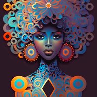 Afrocentric Art.Concepts in Design. Digital by Paul David Groocock ...