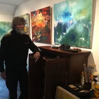 midwinter meditation Painting by Auke Mulder | Saatchi Art