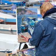 The Golden Ring of Russia. Ostashkov. Ostashkov. Spring in the Saint ...