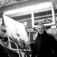 Autumn Leaves Painting by Simon Fairless | Saatchi Art