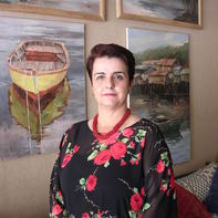 Sandías Painting by Inés Carod | Saatchi Art