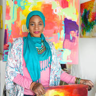 Marina Square Painting by Amira Rahim | Saatchi Art