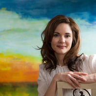 Elevate I Painting by Julie Hansen | Saatchi Art