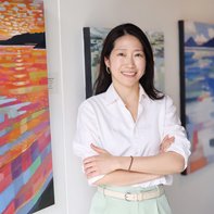 Pebbles Painting by Alissa Kim Tjen | Saatchi Art