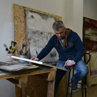 Blue sense Painting by Dimitar Minkov | Saatchi Art