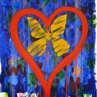 Blue and white taglines Painting by Mister Artsy Graffiti and Street ...