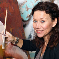 Beautiful Day II Painting by Susan Ruiter | Saatchi Art