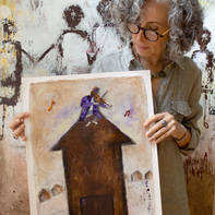 Sisterhood Painting by Sharon Feldstein | Saatchi Art