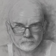 Colorful Lab Painting by Randy Lindquist | Saatchi Art